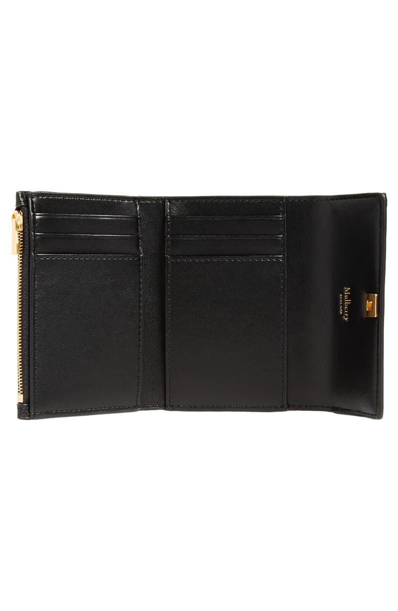 Mulberry Tree Logo Leather Trifold Wallet | Nordstrom