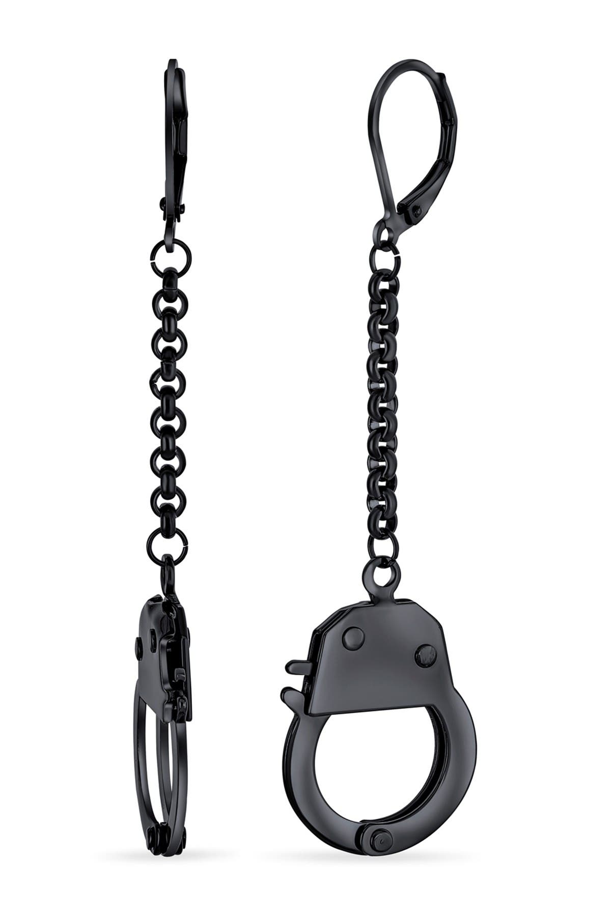 BLING JEWELRY Handcuff Chain Drop Earrings | Nordstromrack