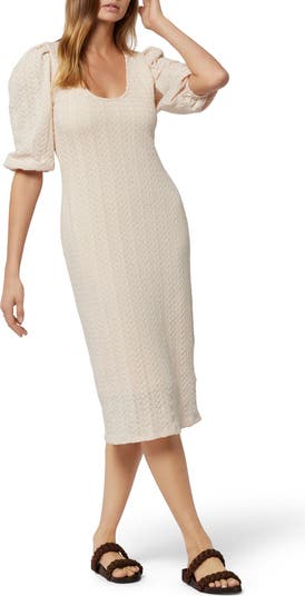 Joie Mia Puff Sleeve Knit Midi Dress | Nordstrom