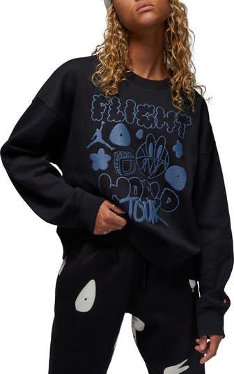 Jordan Brooklyn Puff Print Graphic Fleece Sweatshirt | Nordstrom