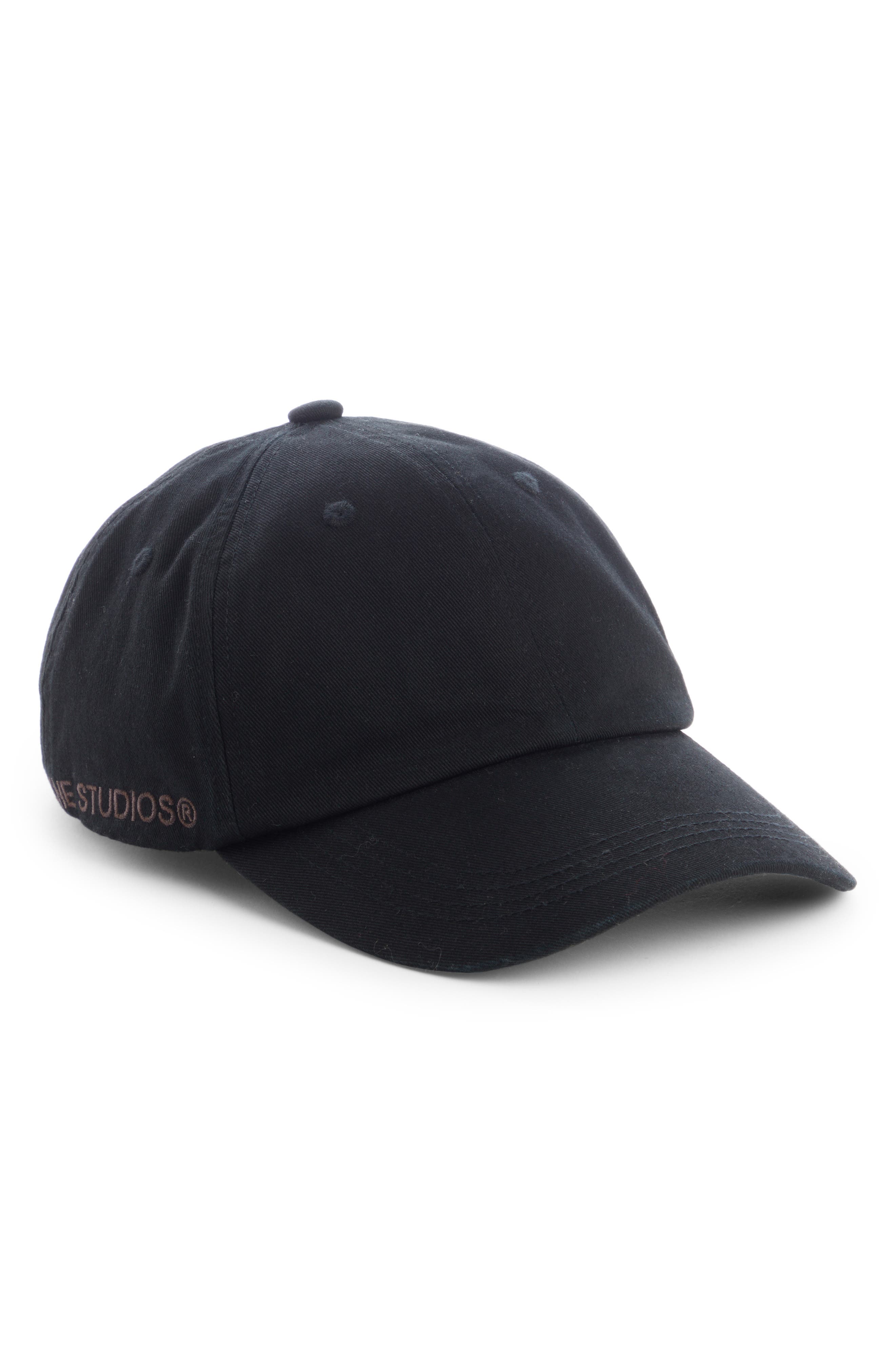 Acne Studios Carliy Logo Cotton Twill Baseball Cap | Nordstromrack