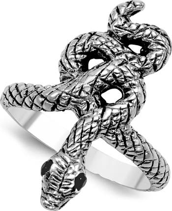 SAMUEL B. Onyx Snake Ring | Nordstromrack