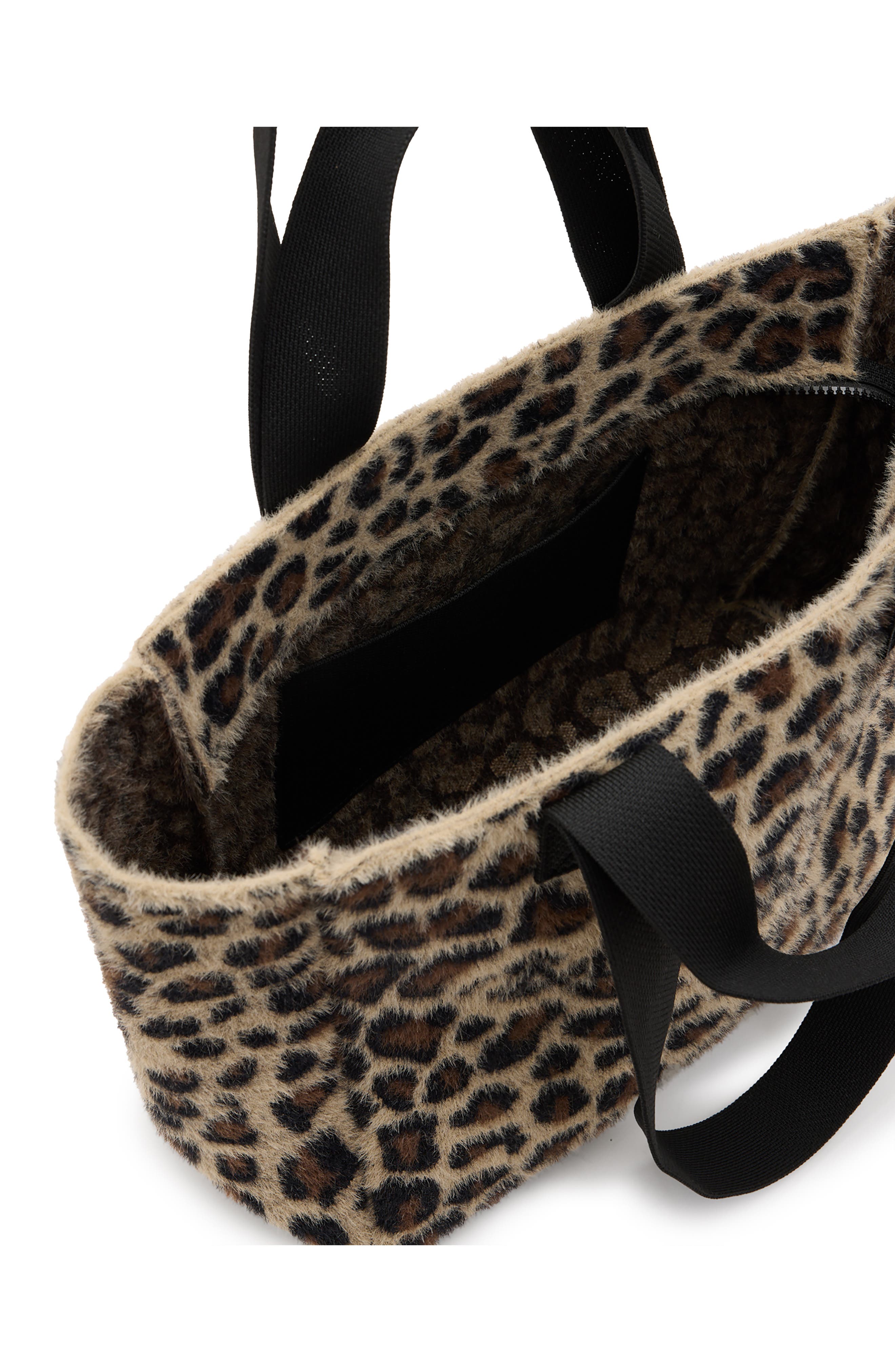 AllSaints Medium Izzy Recycled Polyester Fleece Tote | Nordstromrack