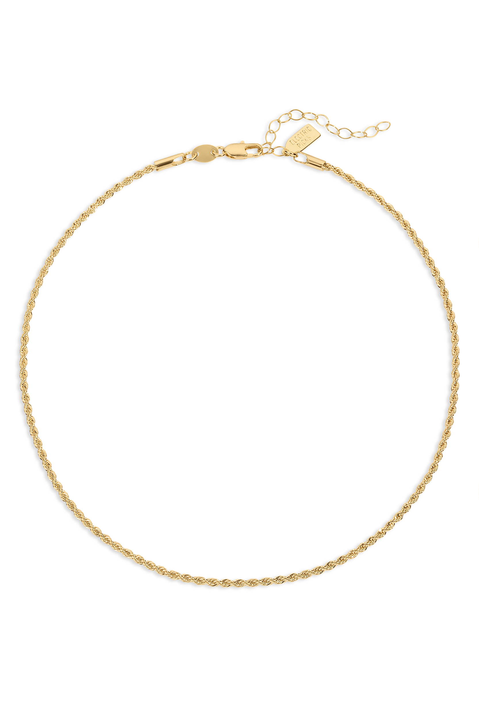 Electric Picks Harper Gold Filled Rope Chain Necklace | Nordstrom