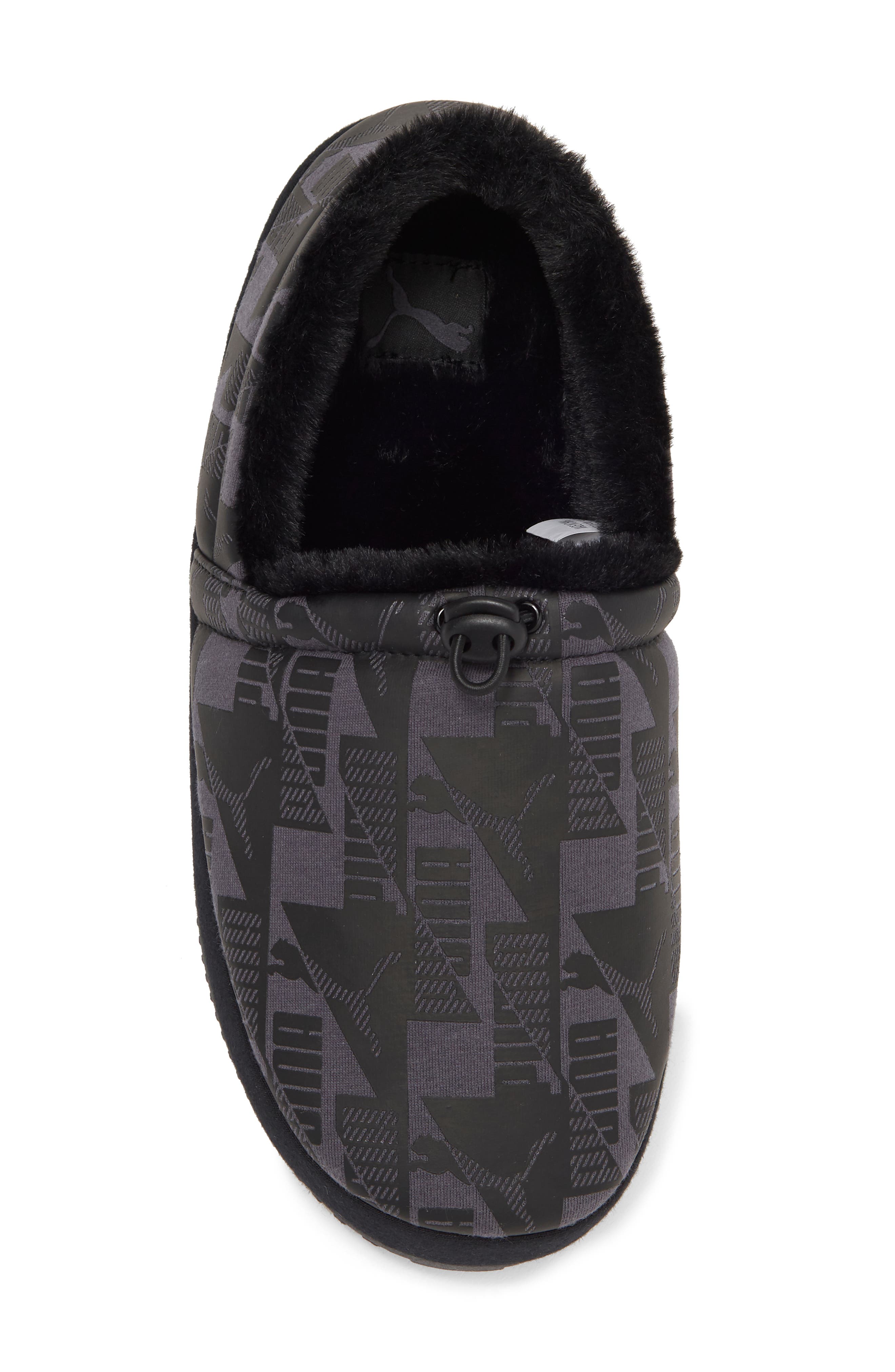 PUMA Tuff Faux Fur Lined Mocc Jersey Slipper (Men) | Nordstromrack
