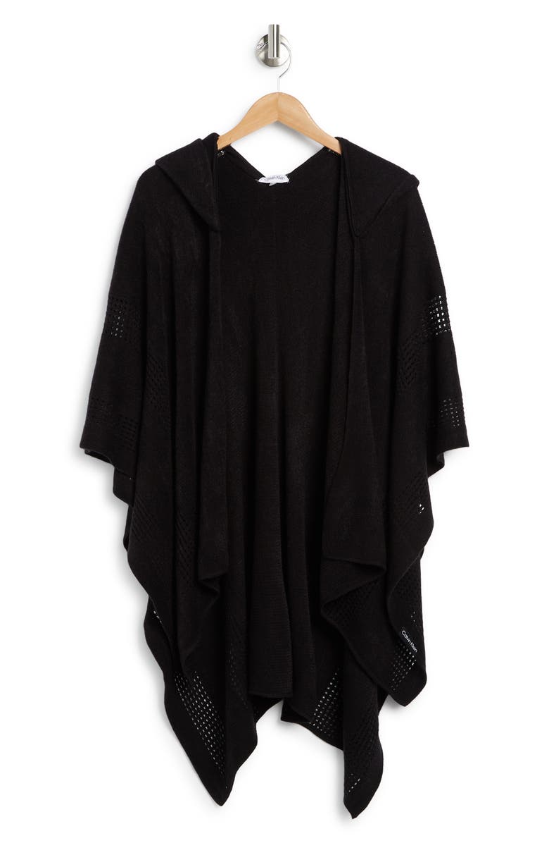 Calvin Klein Hooded Shawl Topper | Nordstromrack