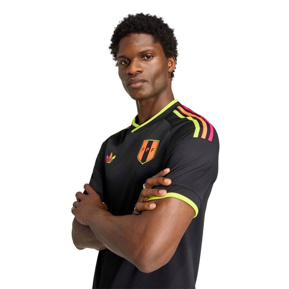 adidas Men's adidas Black Peru National Team 2026 Away Replica Jersey ...