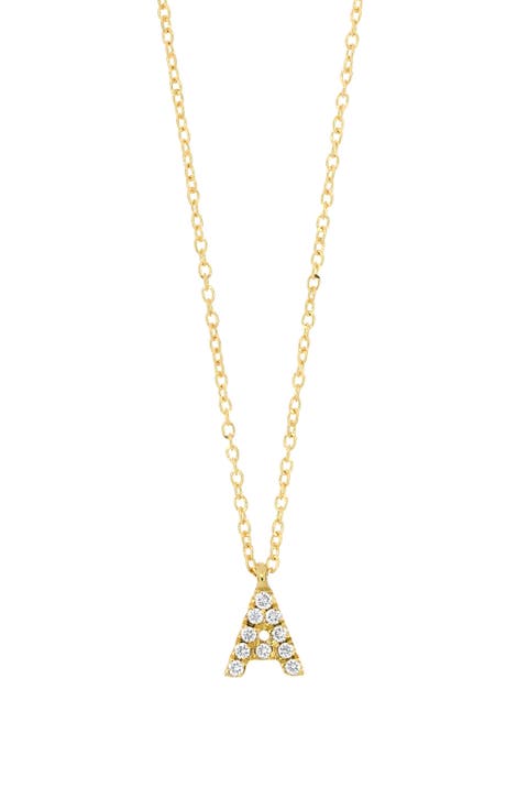 Initial Diamond Necklaces | Nordstrom