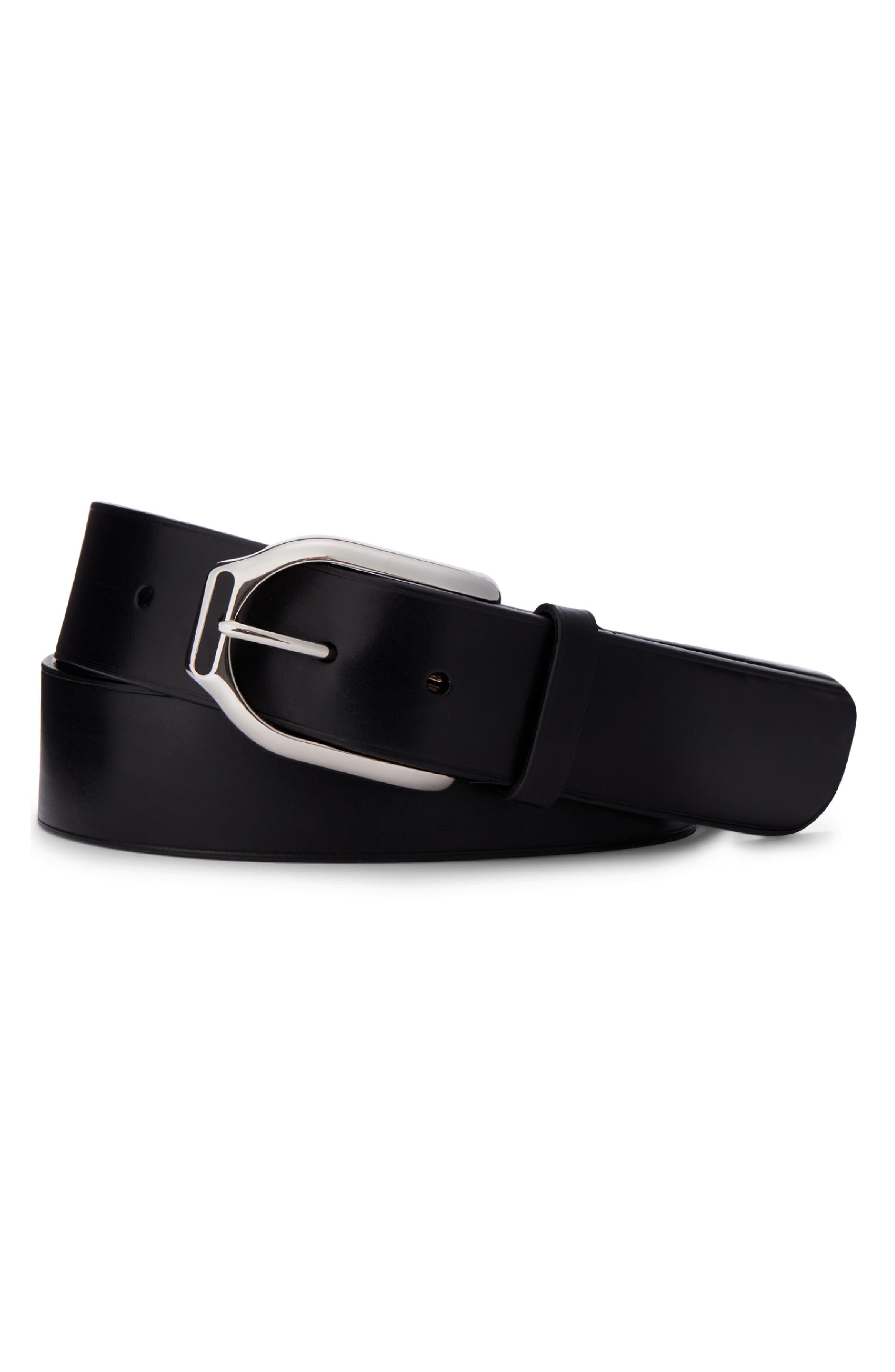 Ralph Lauren Purple Label Vachetta Leather Belt | Nordstrom