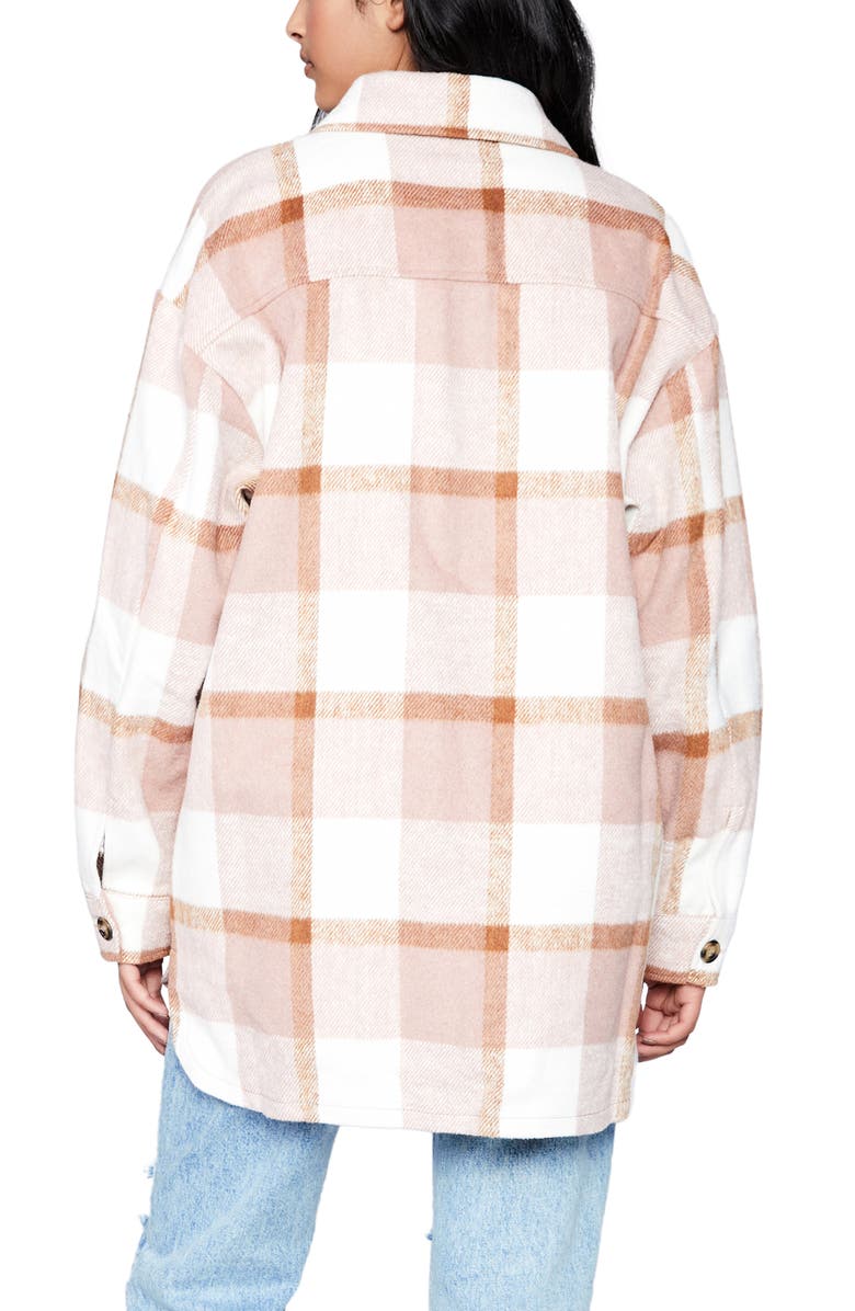 Bardot Talia Plaid Shacket | Nordstrom