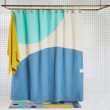Quiet Town Half Moon Shower Curtain | Nordstrom