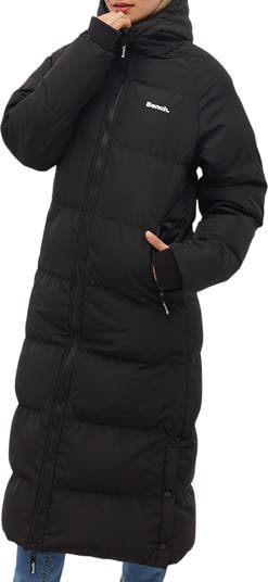 Bench. Ryelle Longline Hooded Puffer Jacket | Nordstromrack