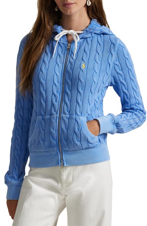 Women's Blue Zip-Up Hoodies | Nordstrom