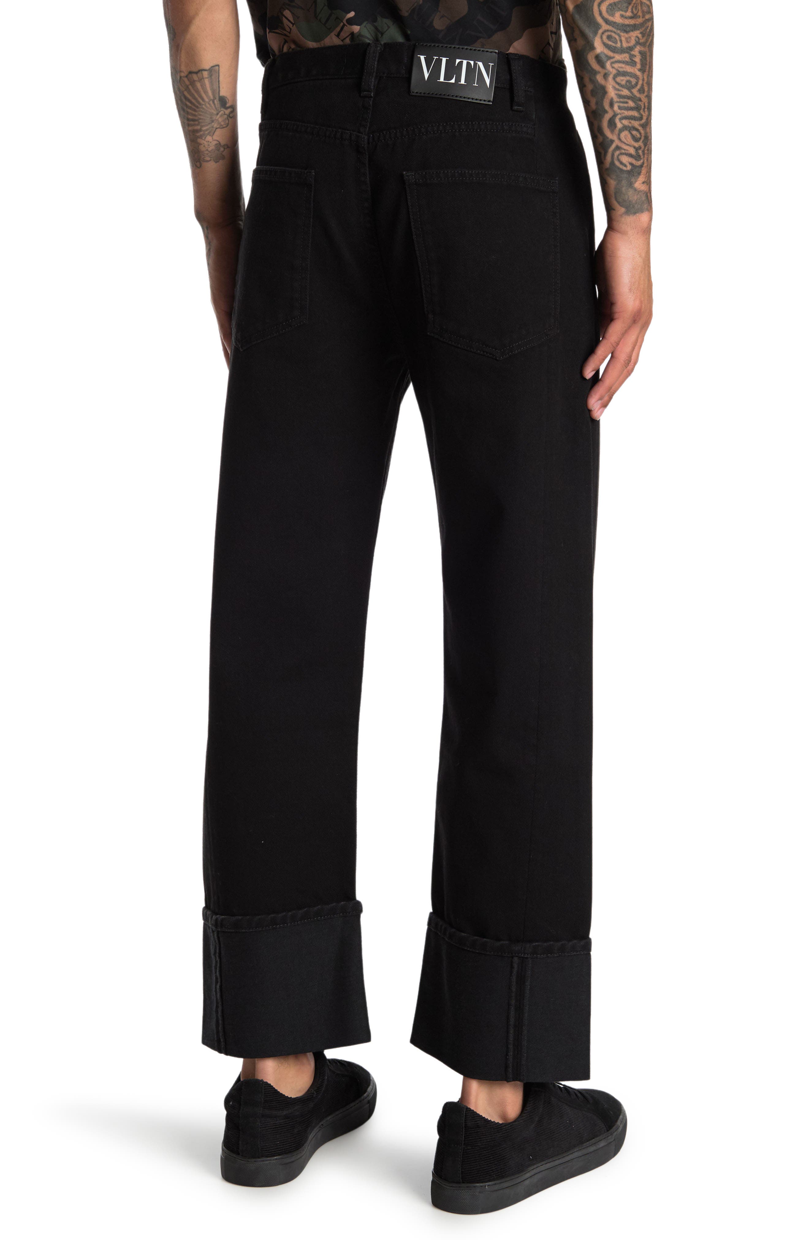 Valentino Tasche Cuffed Hem Jeans | Nordstromrack