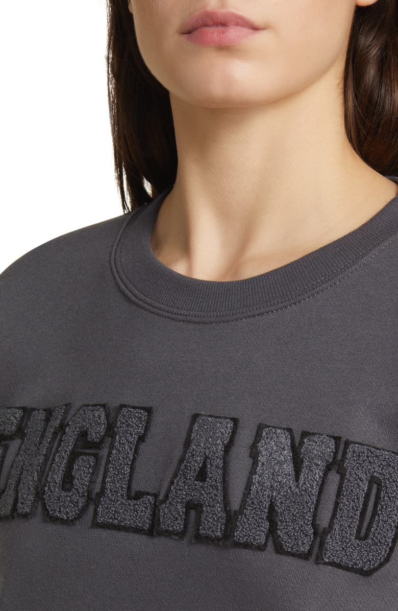 Vinyl Icons England Patch Cotton Blend Fleece Sweatshirt | Nordstromrack