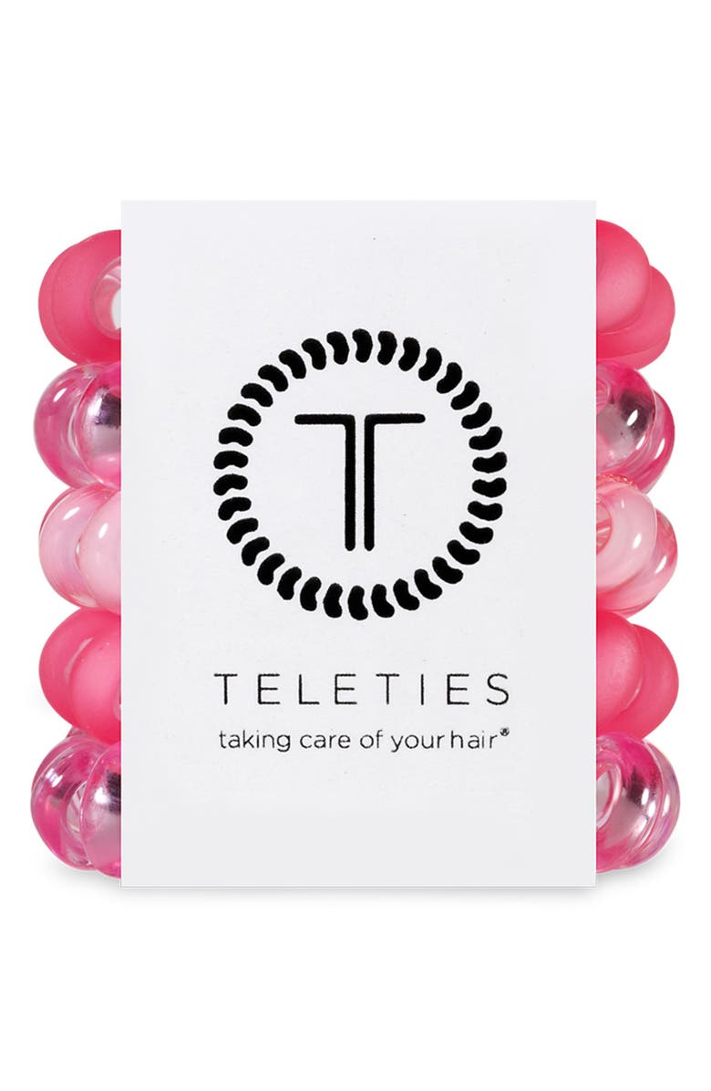 TELETIES Set of 5 Coil Hair Ties | Nordstrom