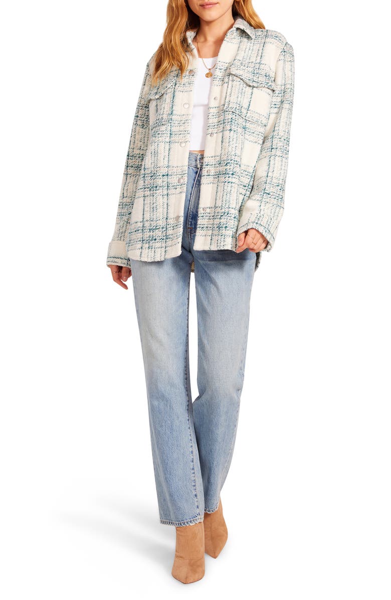 BB Dakota by Steve Madden BB Dakota Brixton Plaid Shirt Jacket ...
