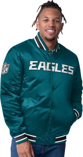 STARTER Men's Starter Midnight Green/Silver Philadelphia Eagles Closer ...