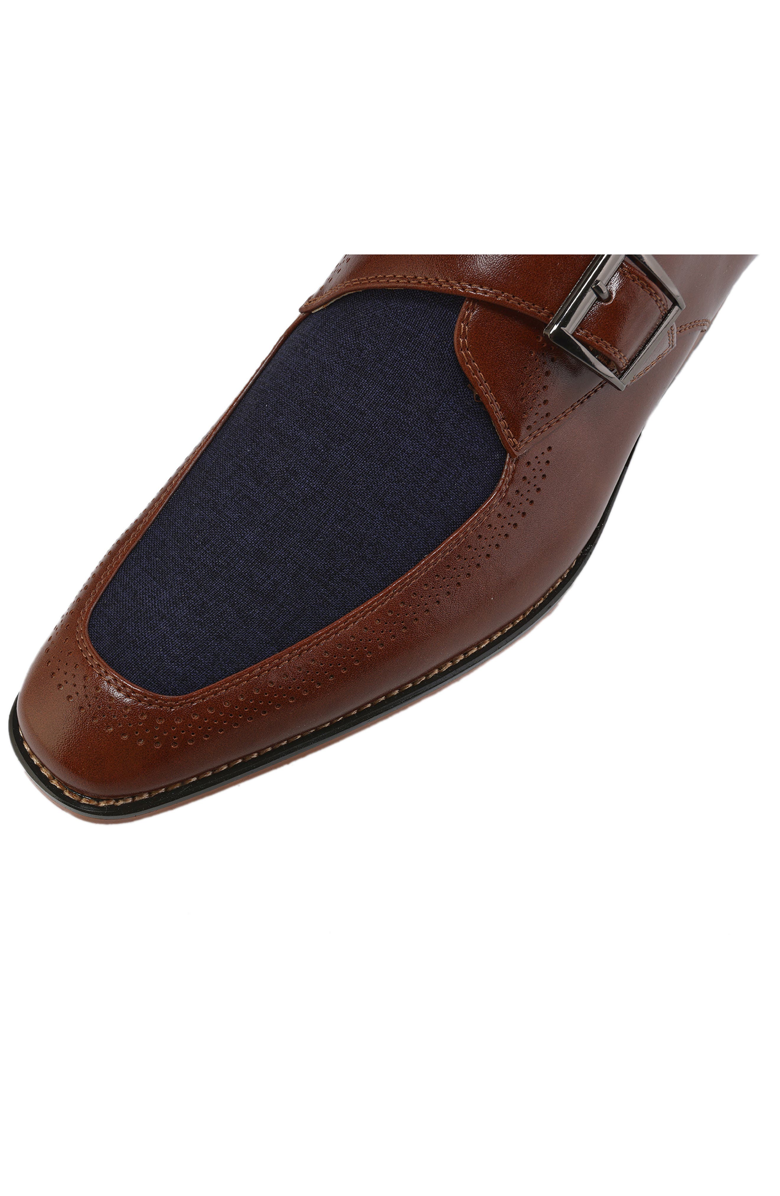 Gino Vitale Moc Toe Monk Strap Loafer (Men) | Nordstromrack