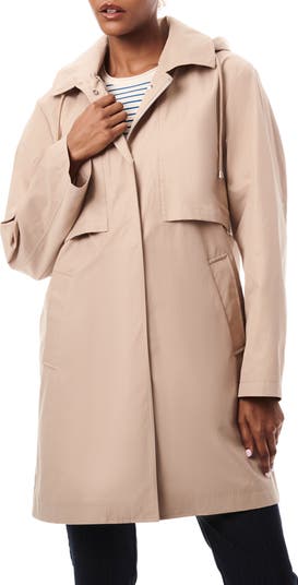 Bernardo Rain Coat with Removable Hood | Nordstrom