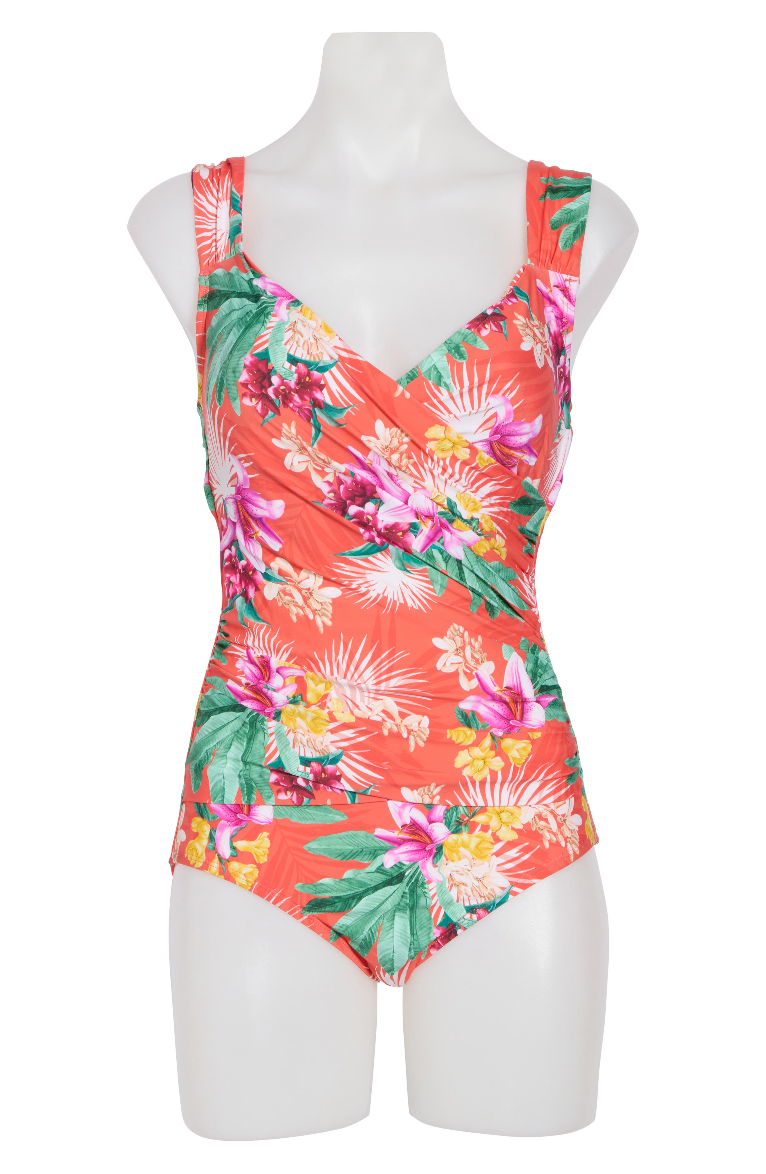 JANTZEN Floating Garden One-Piece Swimsuit | Nordstromrack