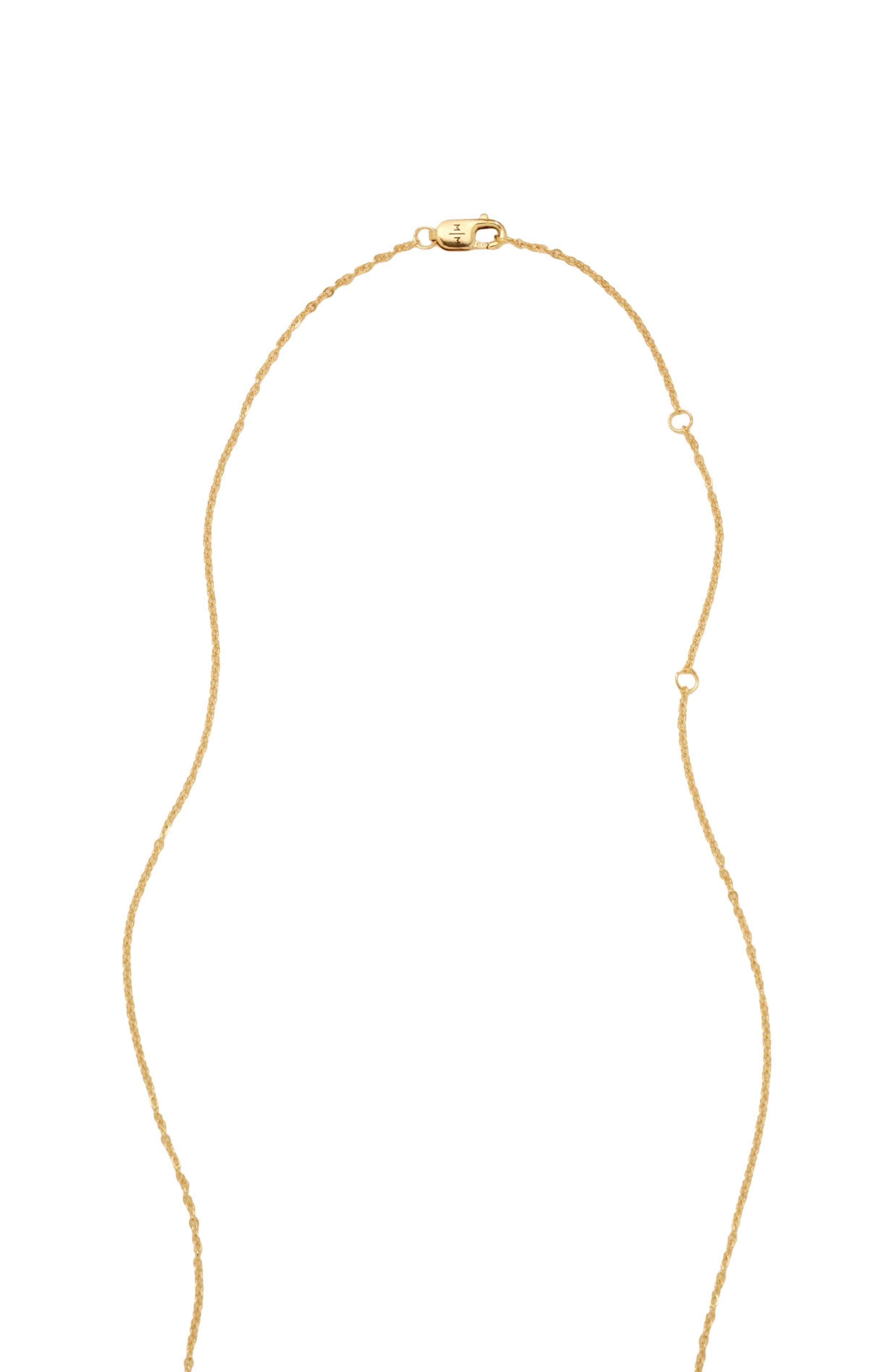 MADE BY MARY February Birth Flower Necklace | Nordstrom