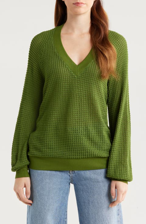 Women's Green Sweaters | Nordstrom