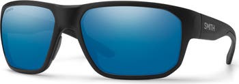 Smith Arvo 61mm ChromaPop™ Polarized Wraparound Sunglasses | Nordstrom