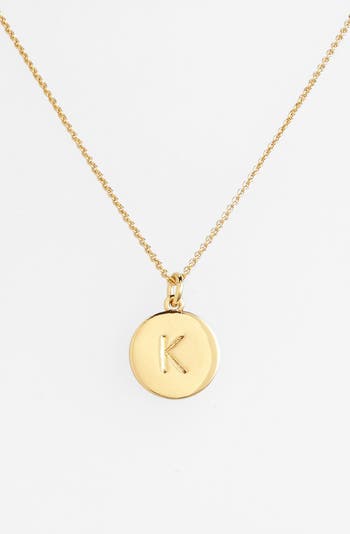 Kate spade one in a million initial pendant necklace store