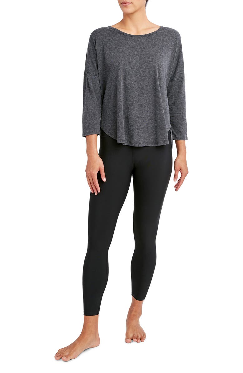 SAGE COLLECTIVE Braided Back Jersey Top | Nordstromrack