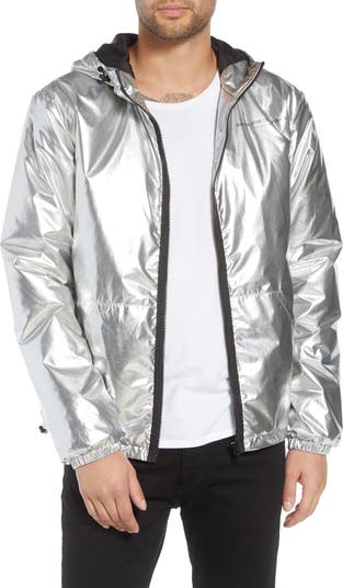 WeSC The Silver Metallic Windbreaker | Nordstrom
