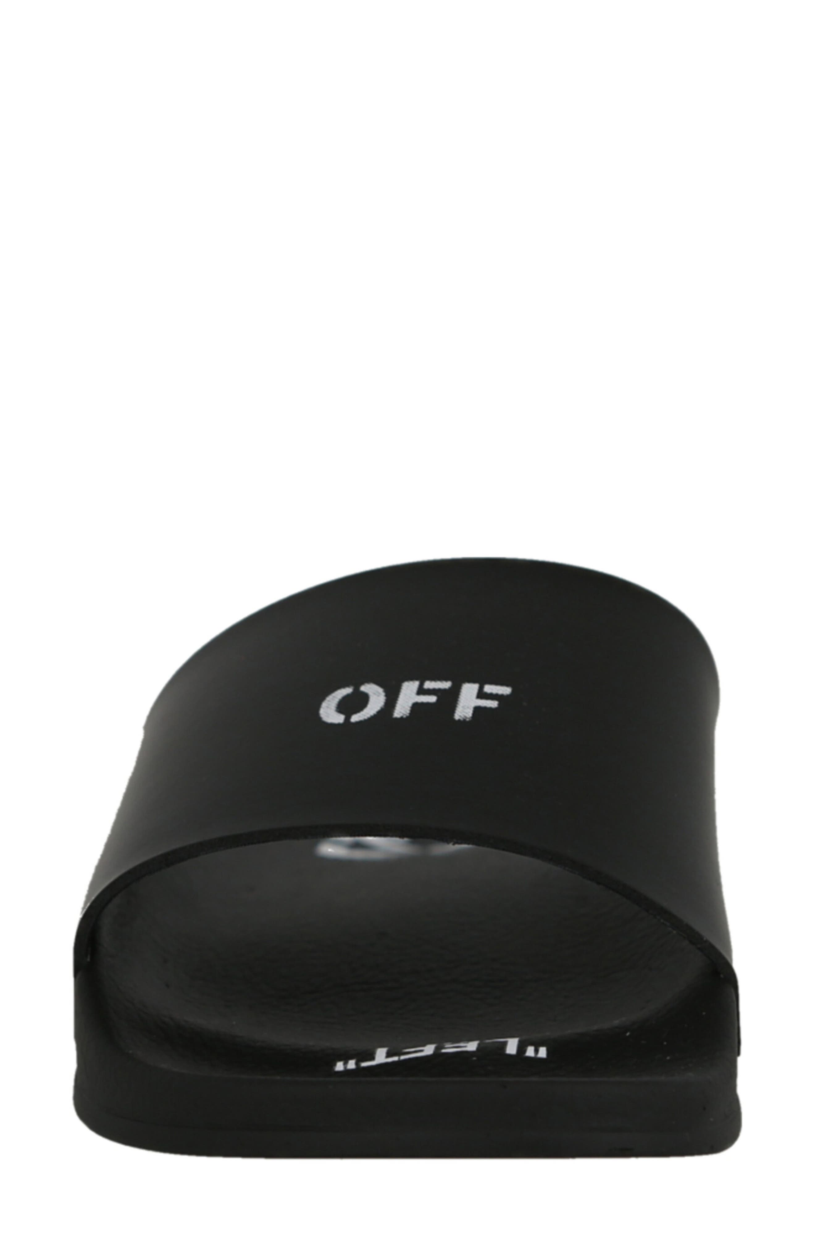 Off-White Logo Slide Sandal (Women) | Nordstromrack