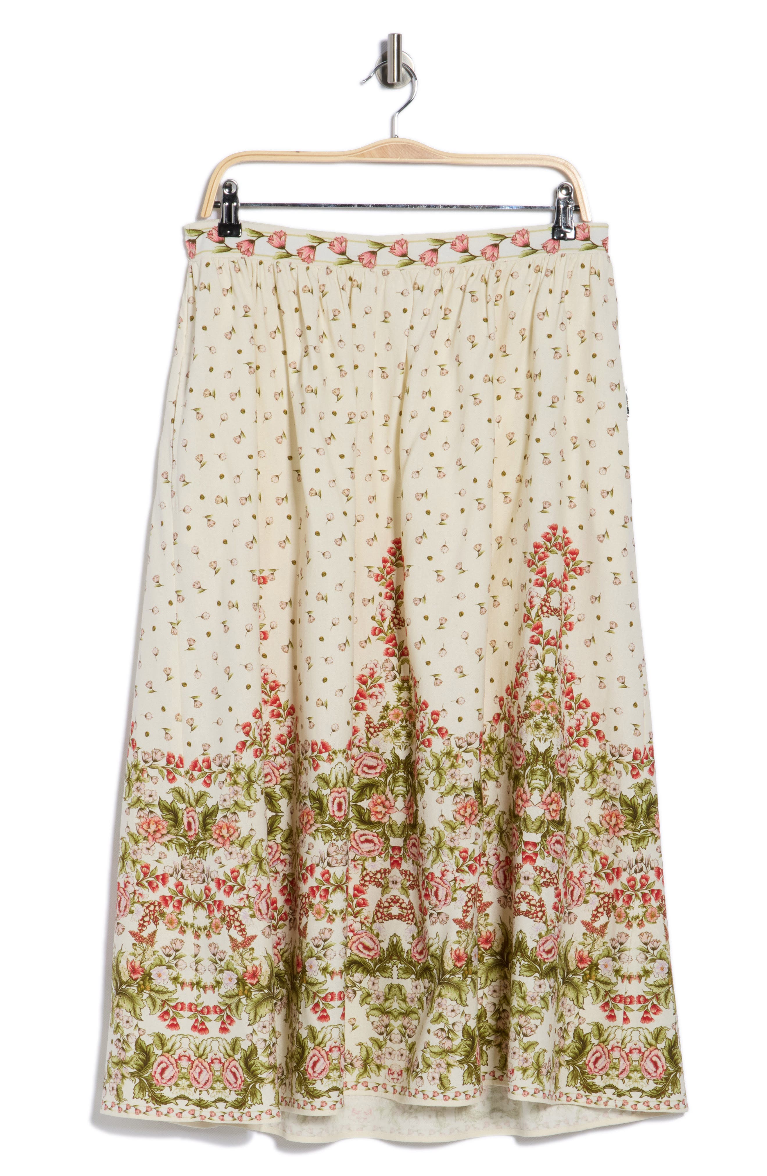 Border Print Maxi Skirt (Women) | Nordstromrack