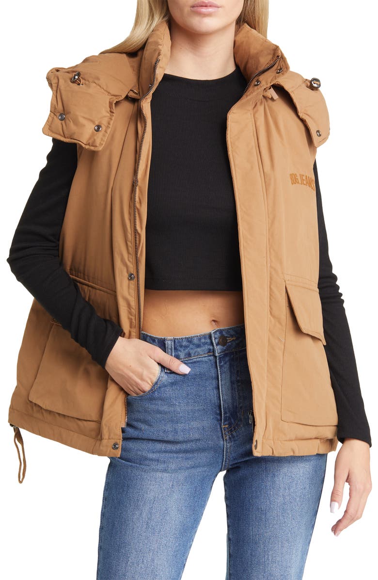 BDG Urban Outfitters Charlie Hooded Vest | Nordstromrack