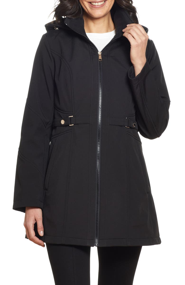 Gallery Soft Shell Jacket with Removable Hood | Nordstromrack