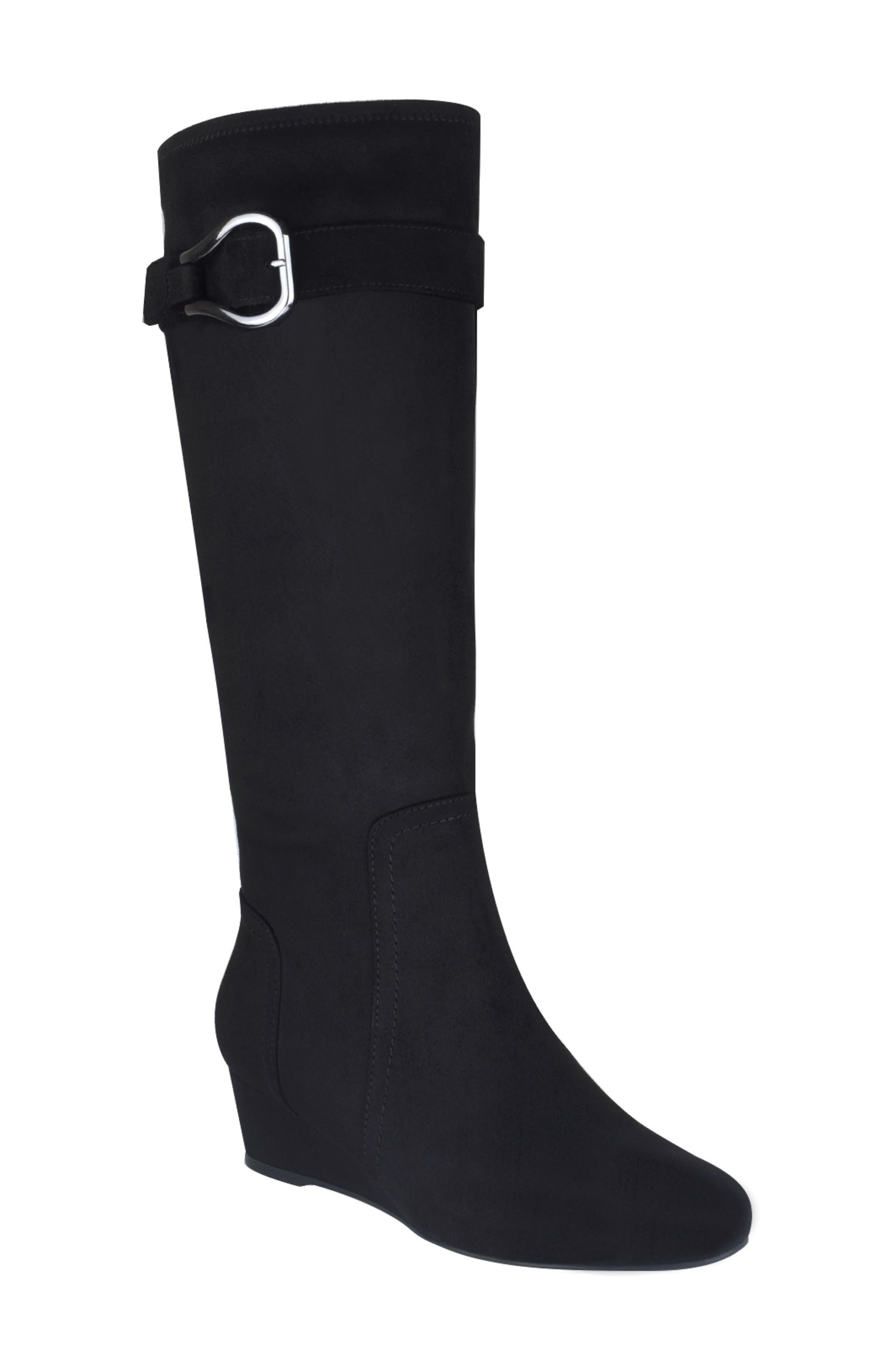Impo Gelsey Stretch Wedge Knee High Boot (Women) | Nordstromrack