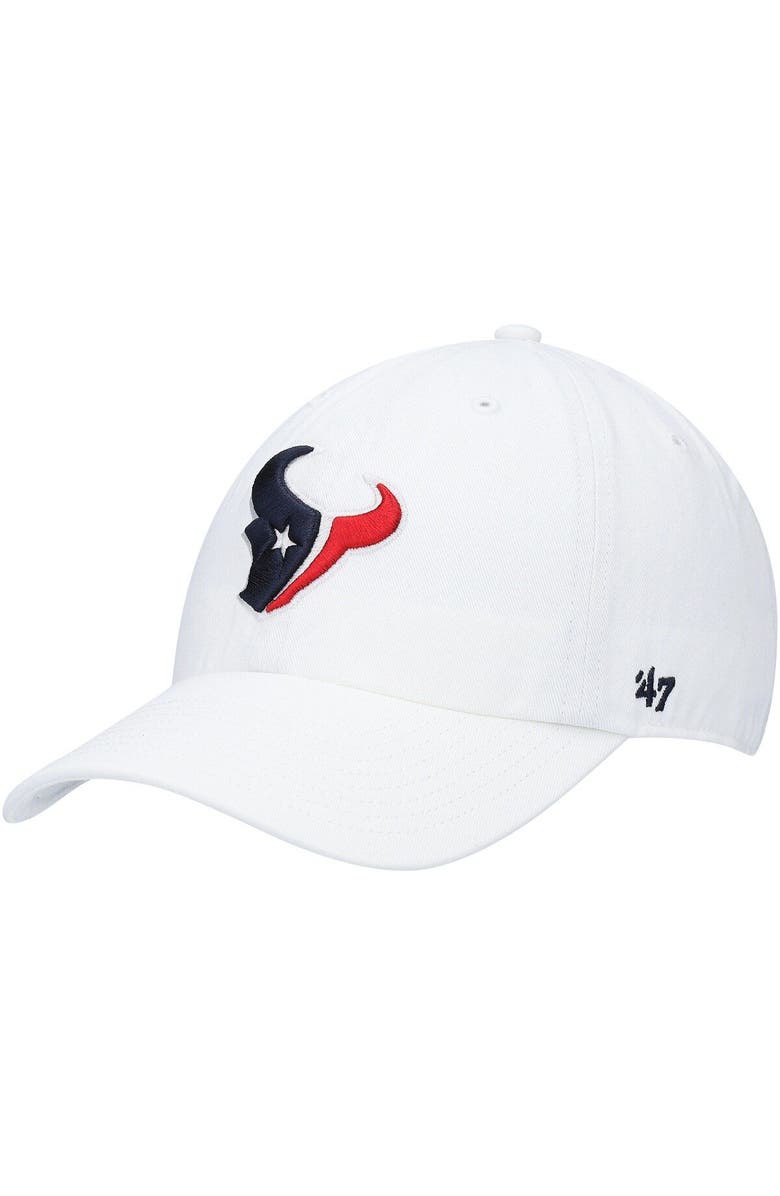 '47 Men's '47 White Houston Texans Logo Clean Up Adjustable Hat | Nordstrom
