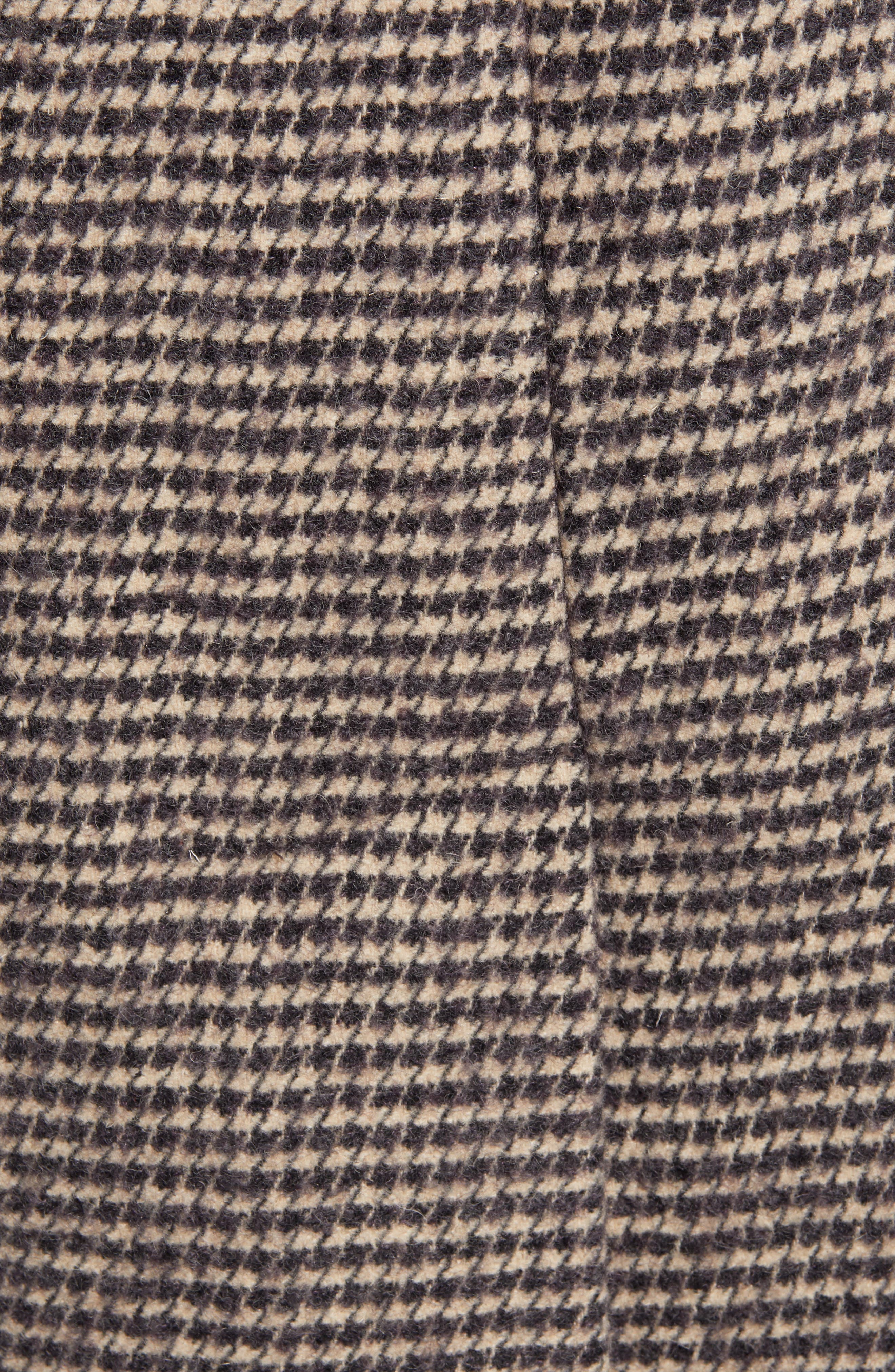 Ellen Tracy Mix Plaid Belted Wool Blend Coat | Nordstrom
