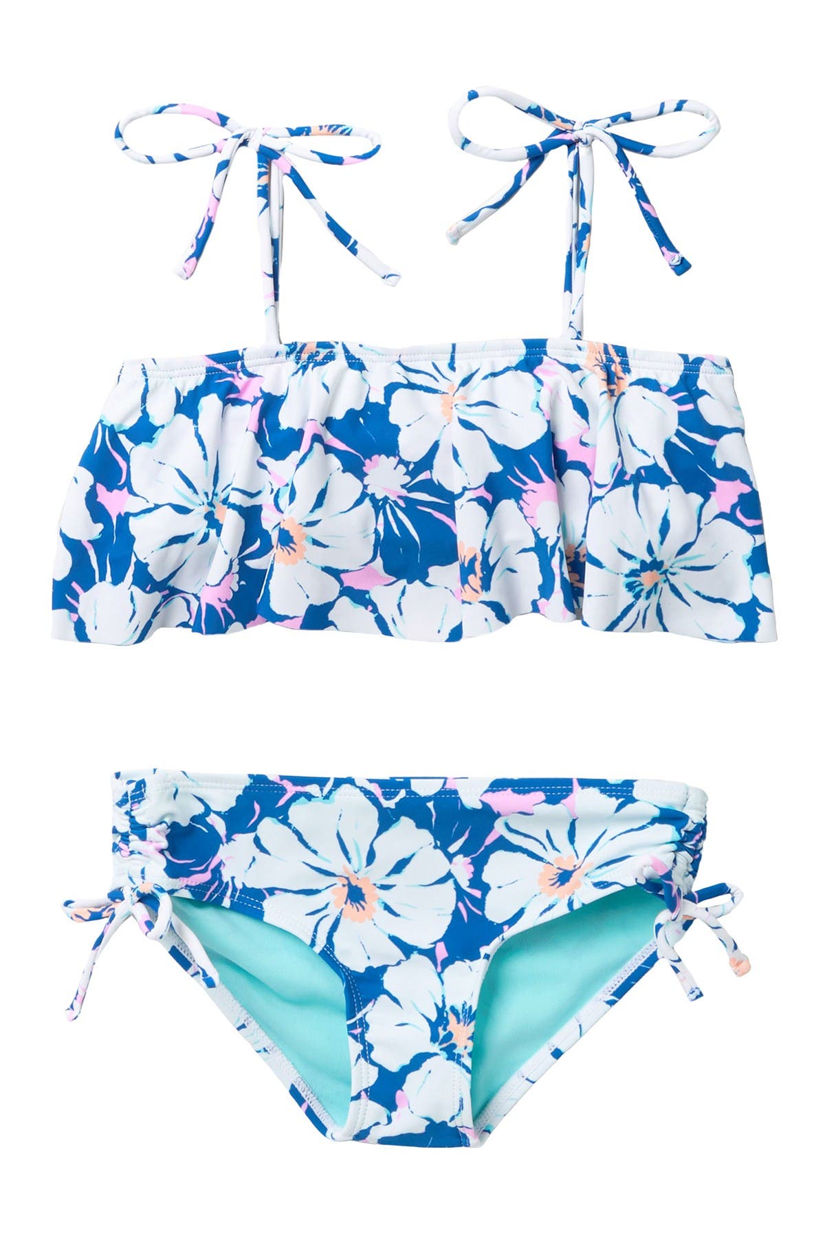 Raisins In Bloom Lanai Floral Print Bikini 2-Piece Set | Nordstromrack