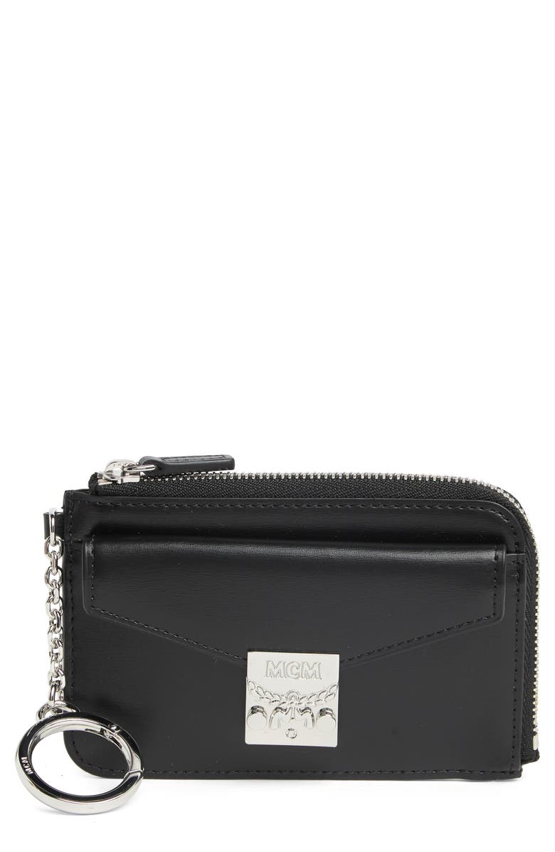MCM Tracy Leather Zip Card Case | Nordstromrack