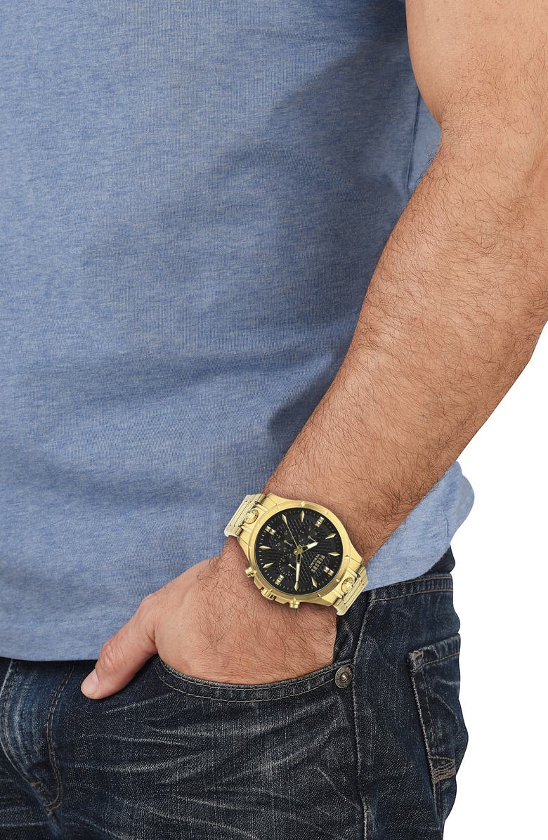 VERSUS Versace Lion Chronograph Bracelet Watch, 45mm | Nordstrom