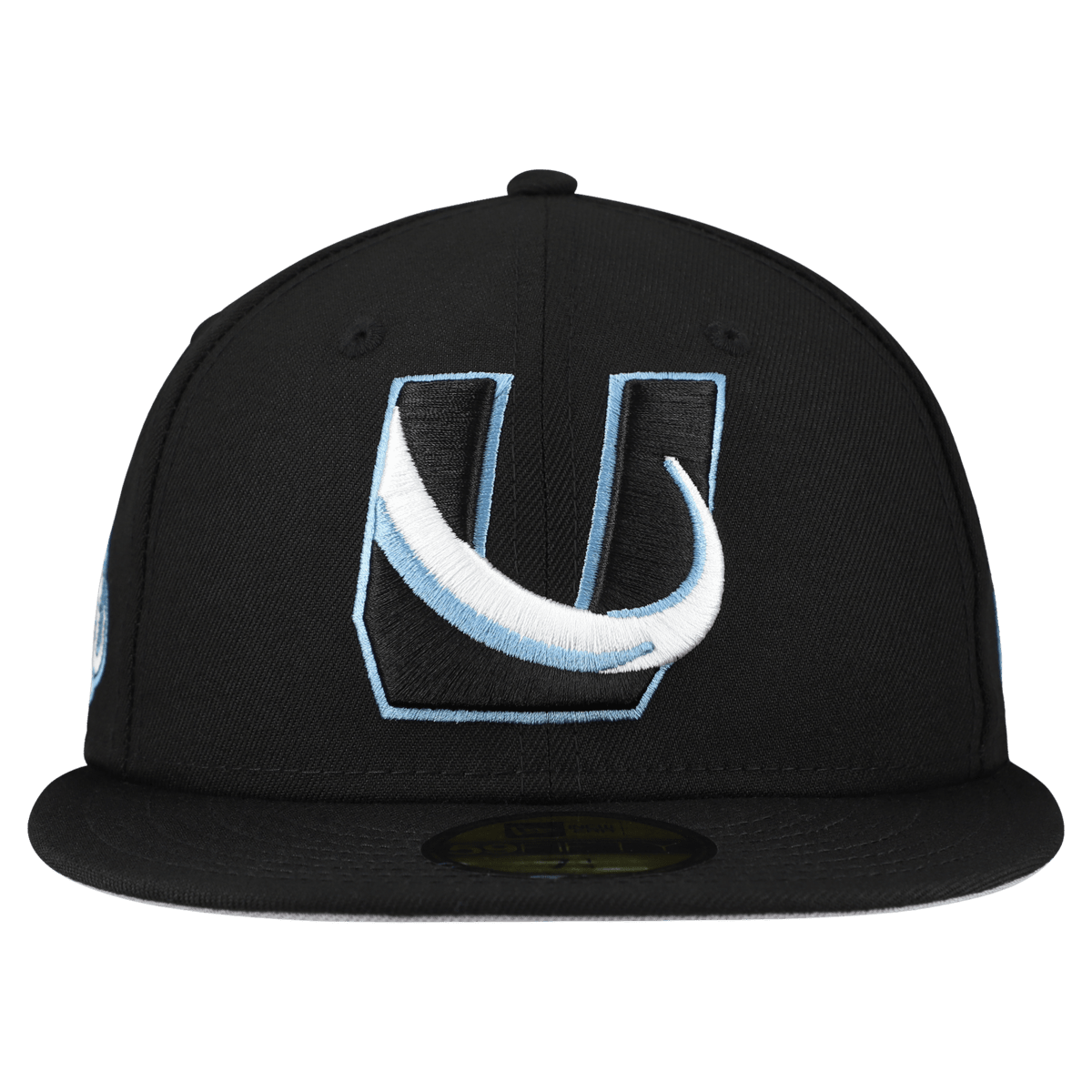 New Era Men's New Era Black Utah Mammoth Team Secondary 59FIFTY Fitted ...