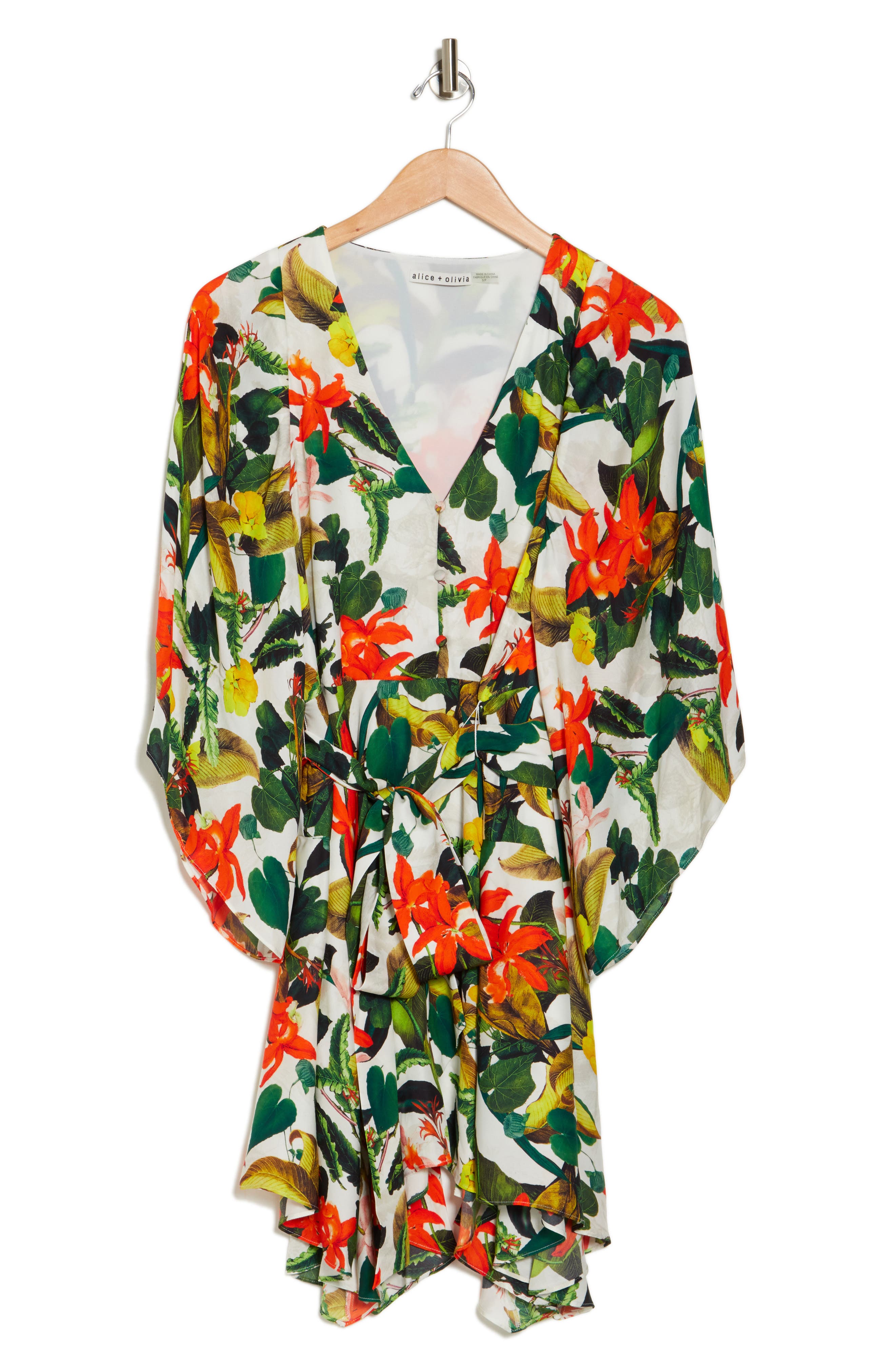 Alice + Olivia Marva Belted Minidress | Nordstromrack