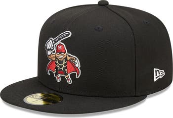 New Era Men's New Era Black Modesto Nuts Marvel x Minor League 59FIFTY ...