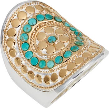Anna Beck Turquoise Saddle Ring | Nordstrom