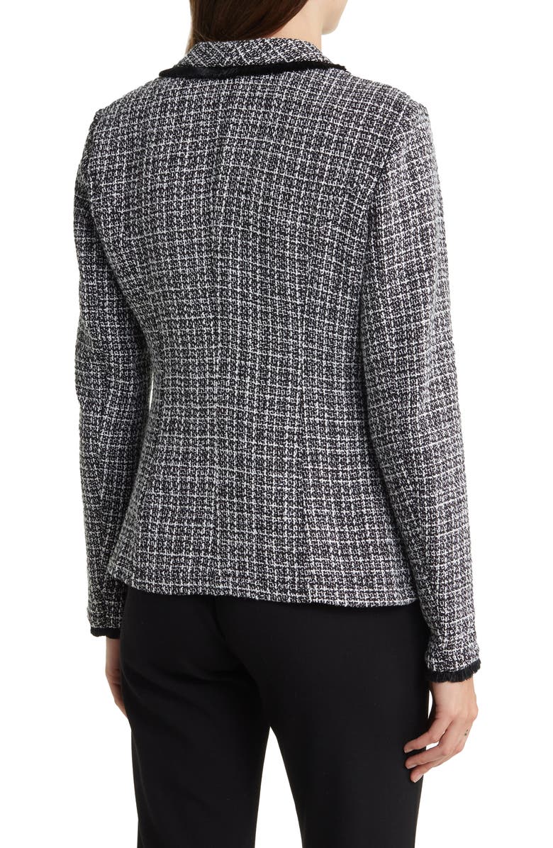 PLM Double Breasted Fitted Tweed Jacket | Nordstromrack