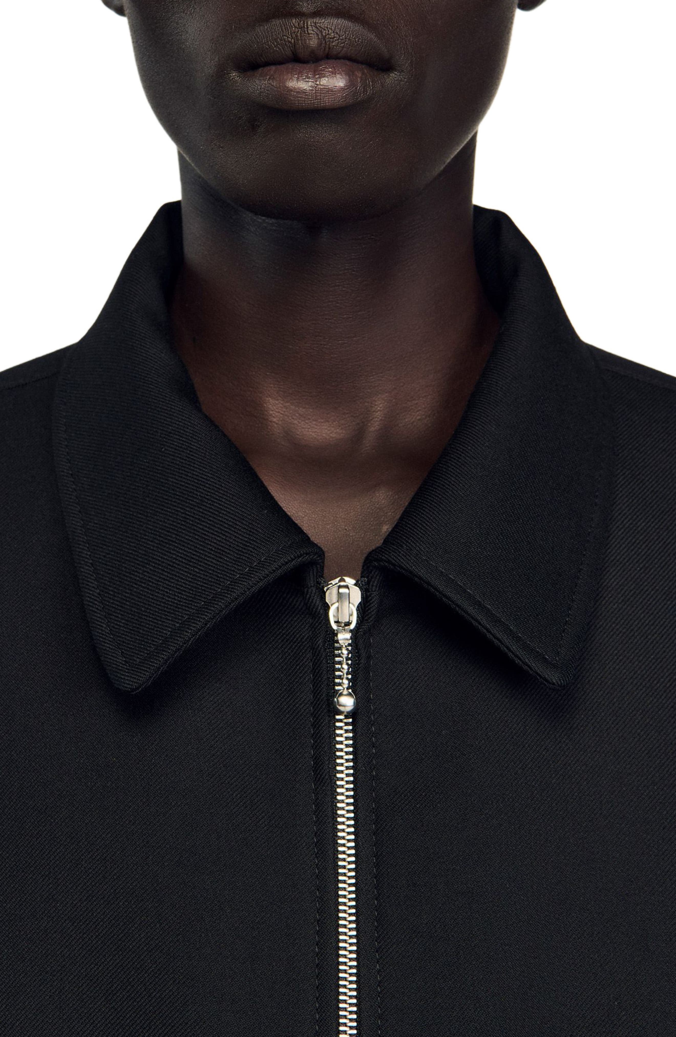 SANDRO Zip-up jacket | Nordstrom