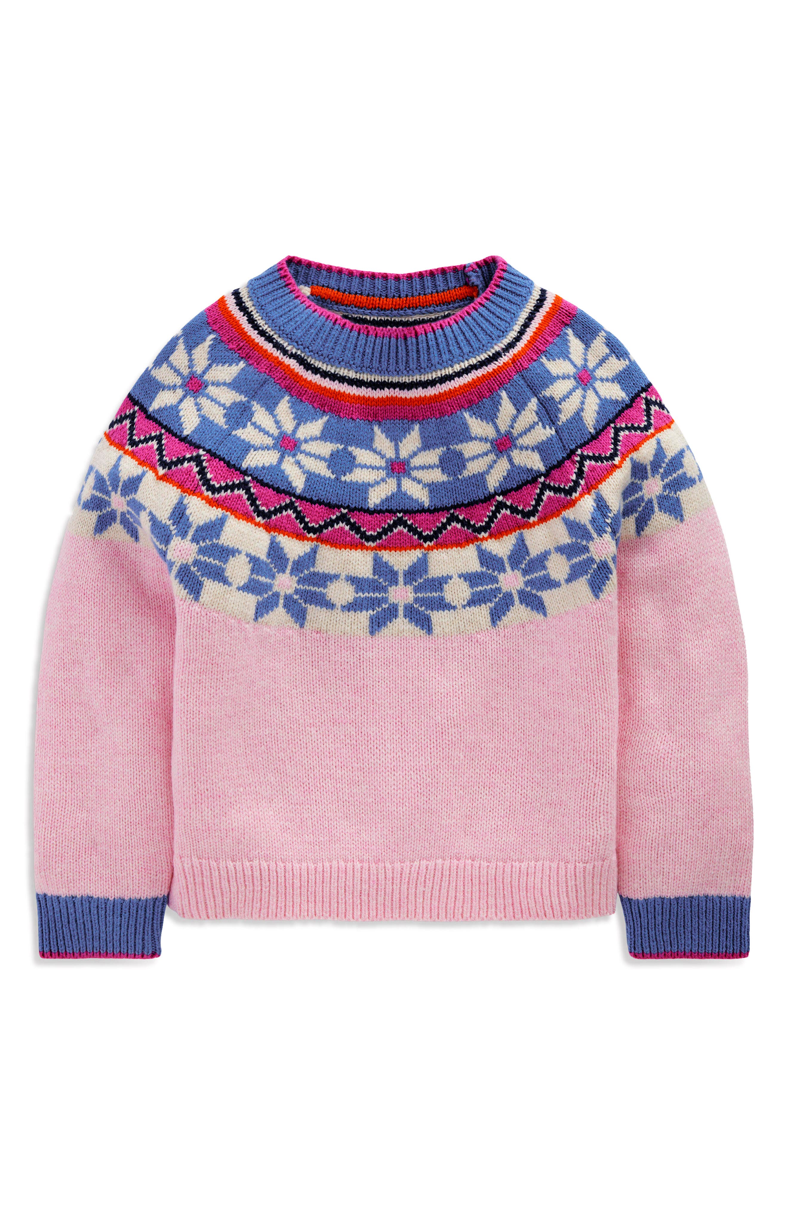 Mini Boden Kids' Eleanor Fair Isle Sweater | Nordstrom