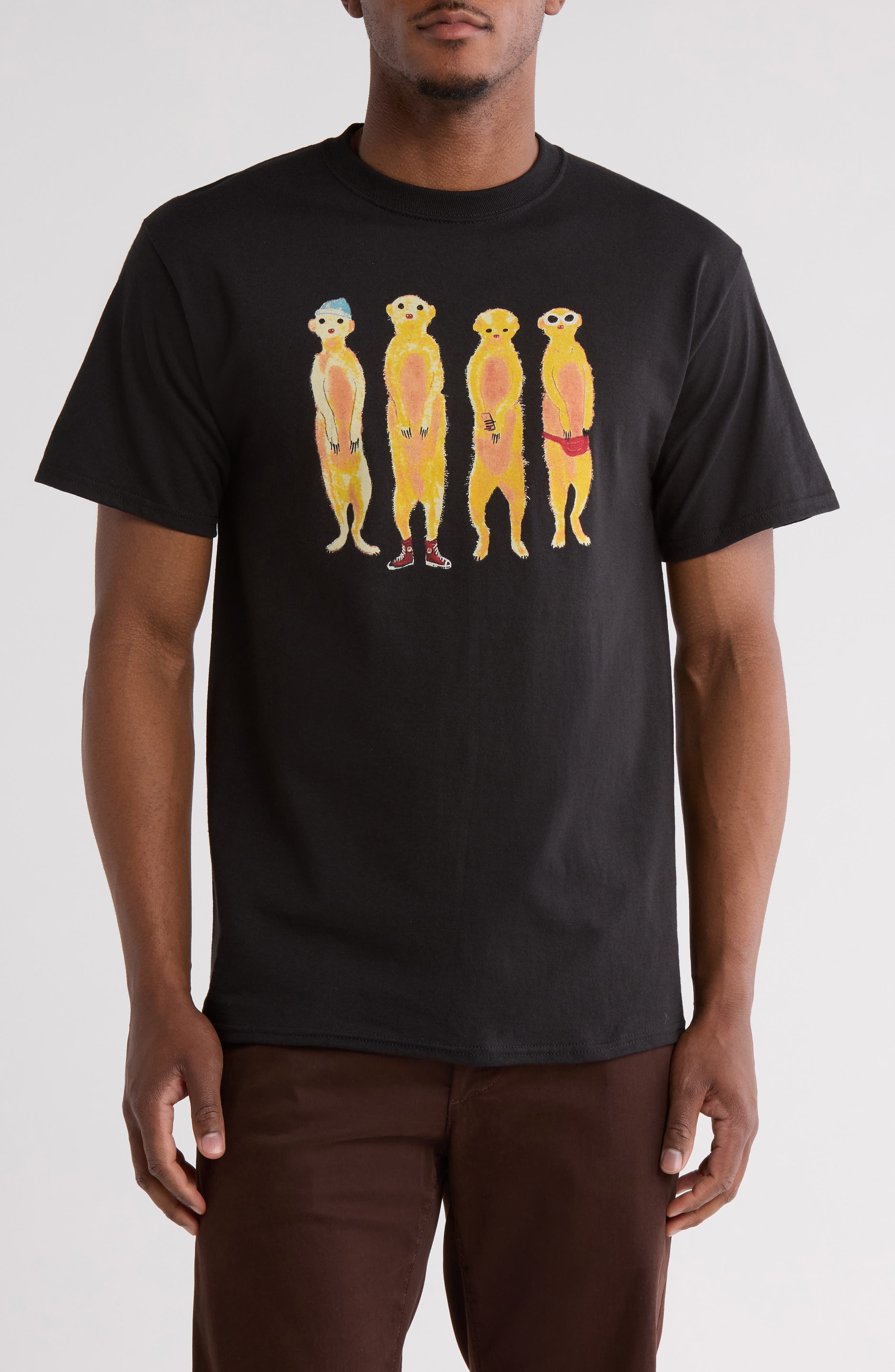 Altru Meerkat Cotton Graphic T-Shirt | Nordstromrack