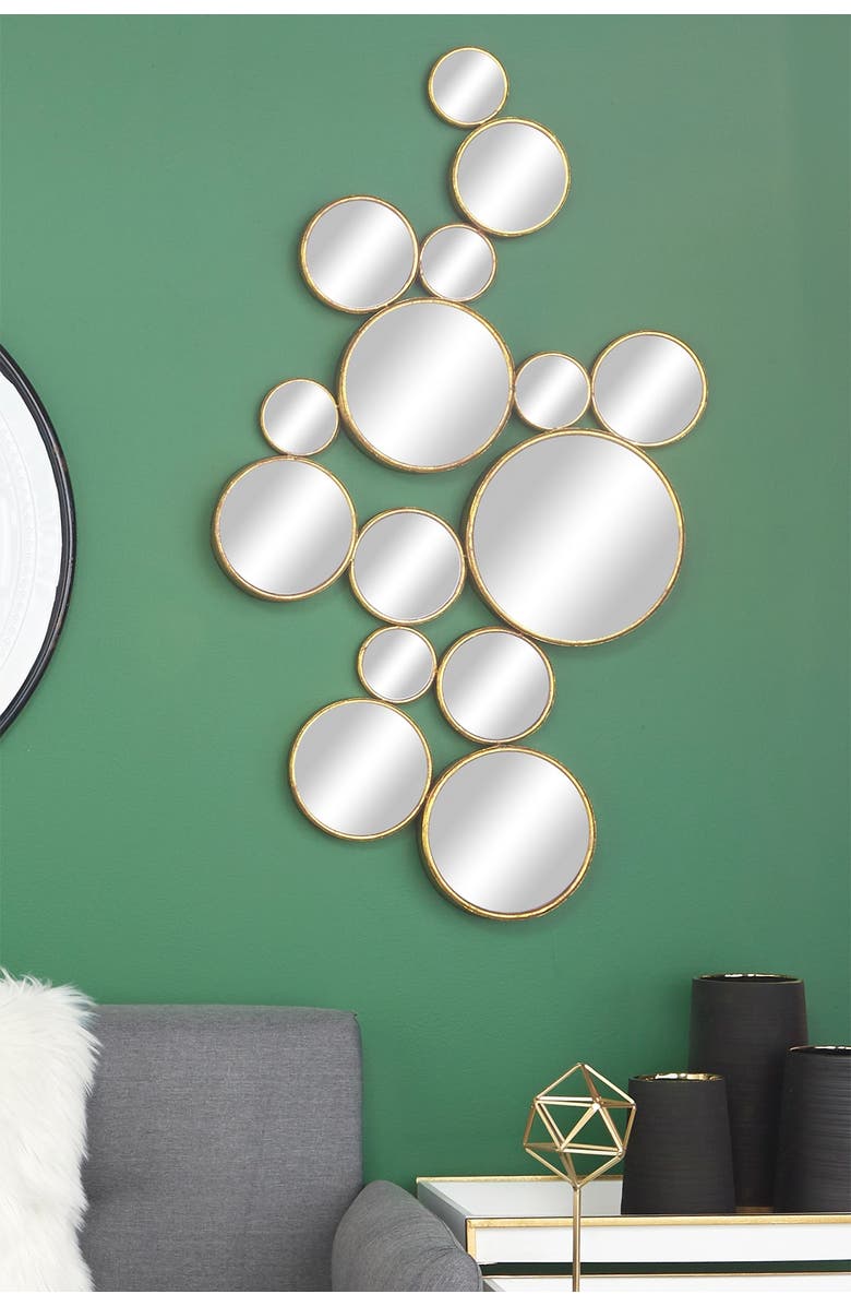 COSMO BY COSMOPOLITAN Gold Metal Bubble Cluster Wall Mirror | Nordstromrack